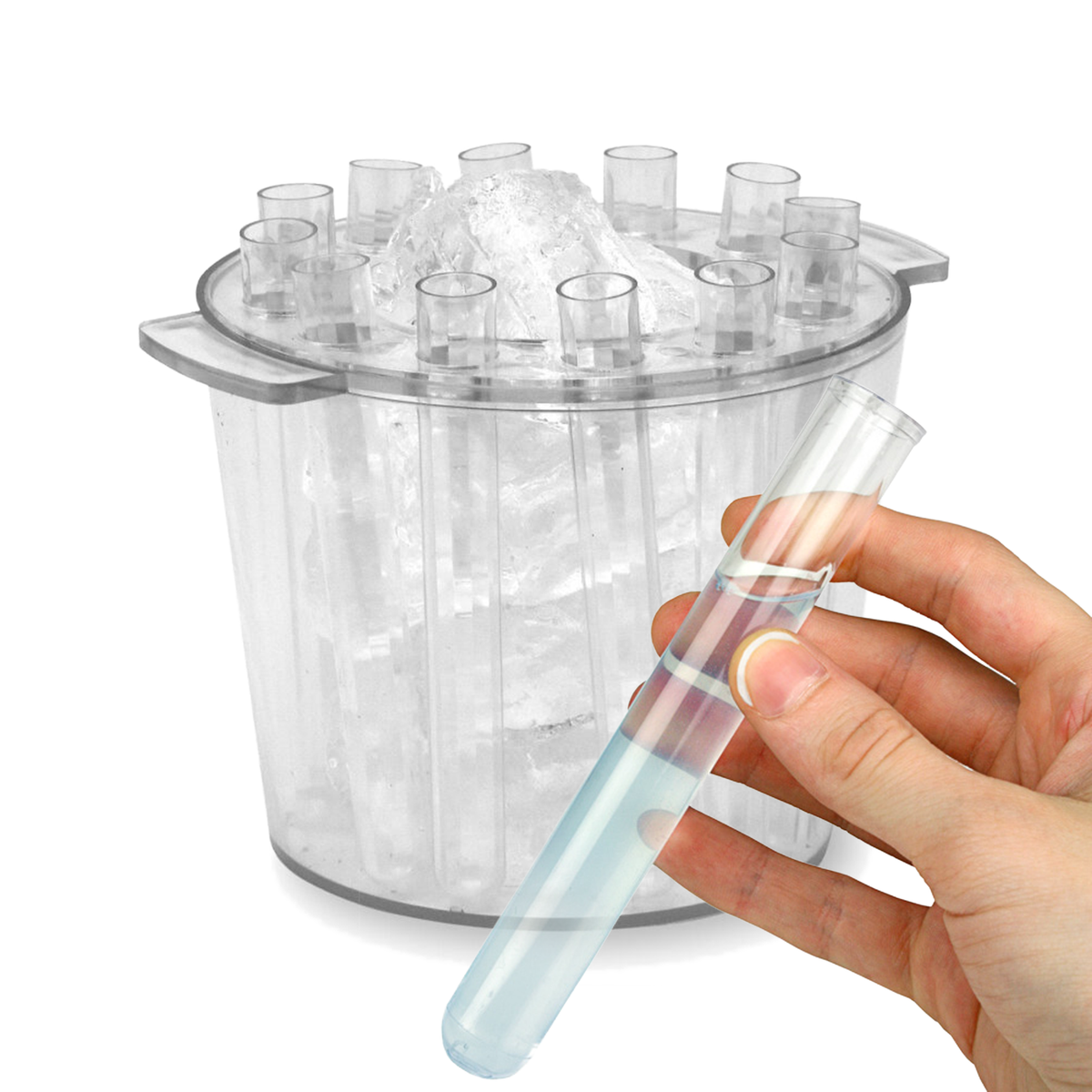 Éprouvette (12) et support – La Maison Du Bar