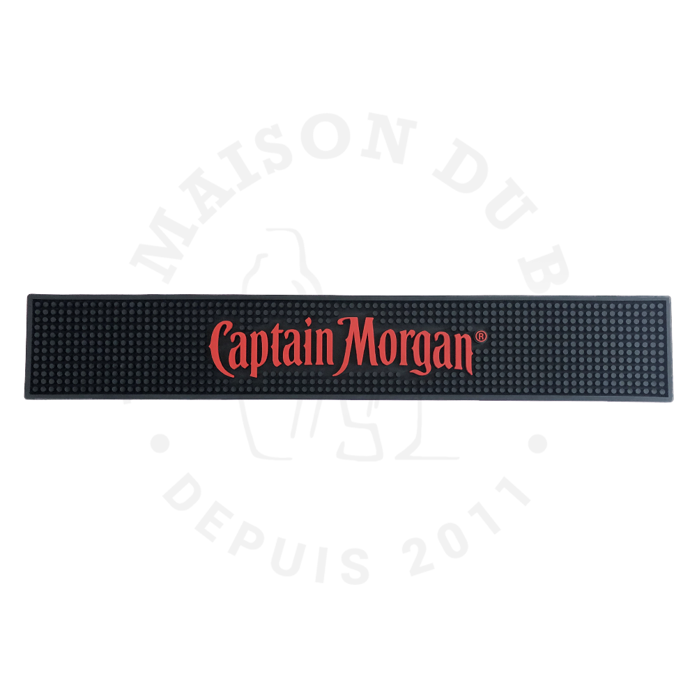 Tapis de Bar (Bar Mat) «CAPTAIN MORGAN» – La Maison Du Bar